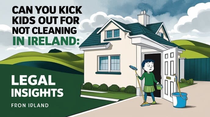 Can You Kick Kids Out for Not Cleaning in Ireland? What to Know