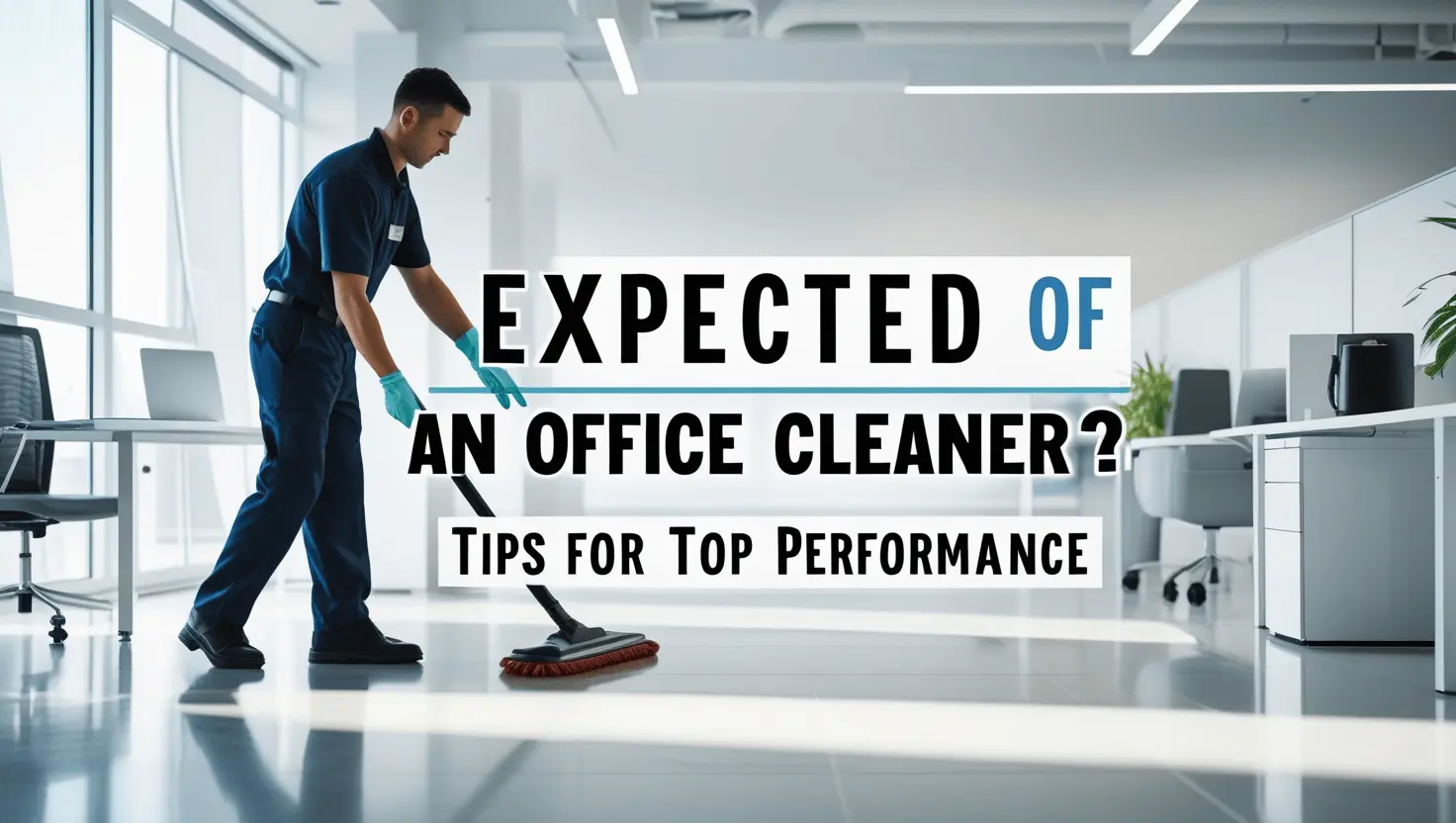 What is Expected of an Office Cleaner | Daily Duties Revealed
